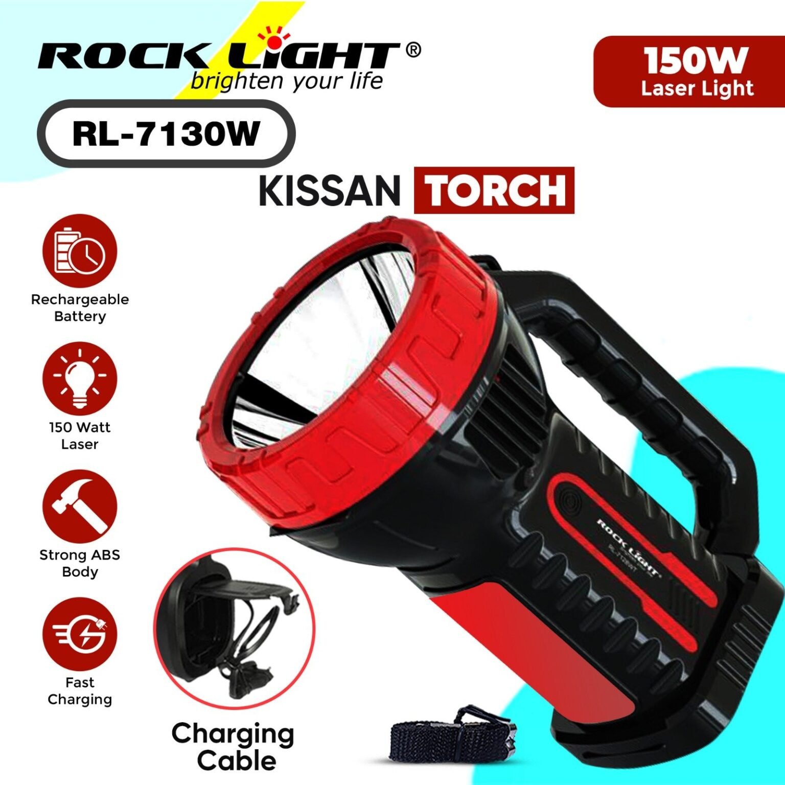 Kissan Torch - Rocklight Brighten Your Life