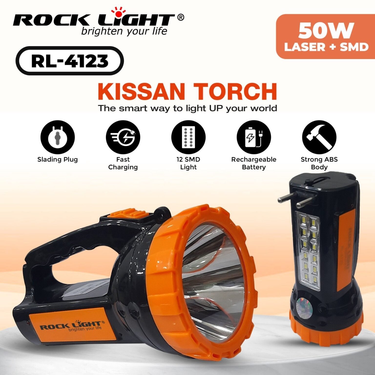Kissan Torch - Rocklight Brighten Your Life