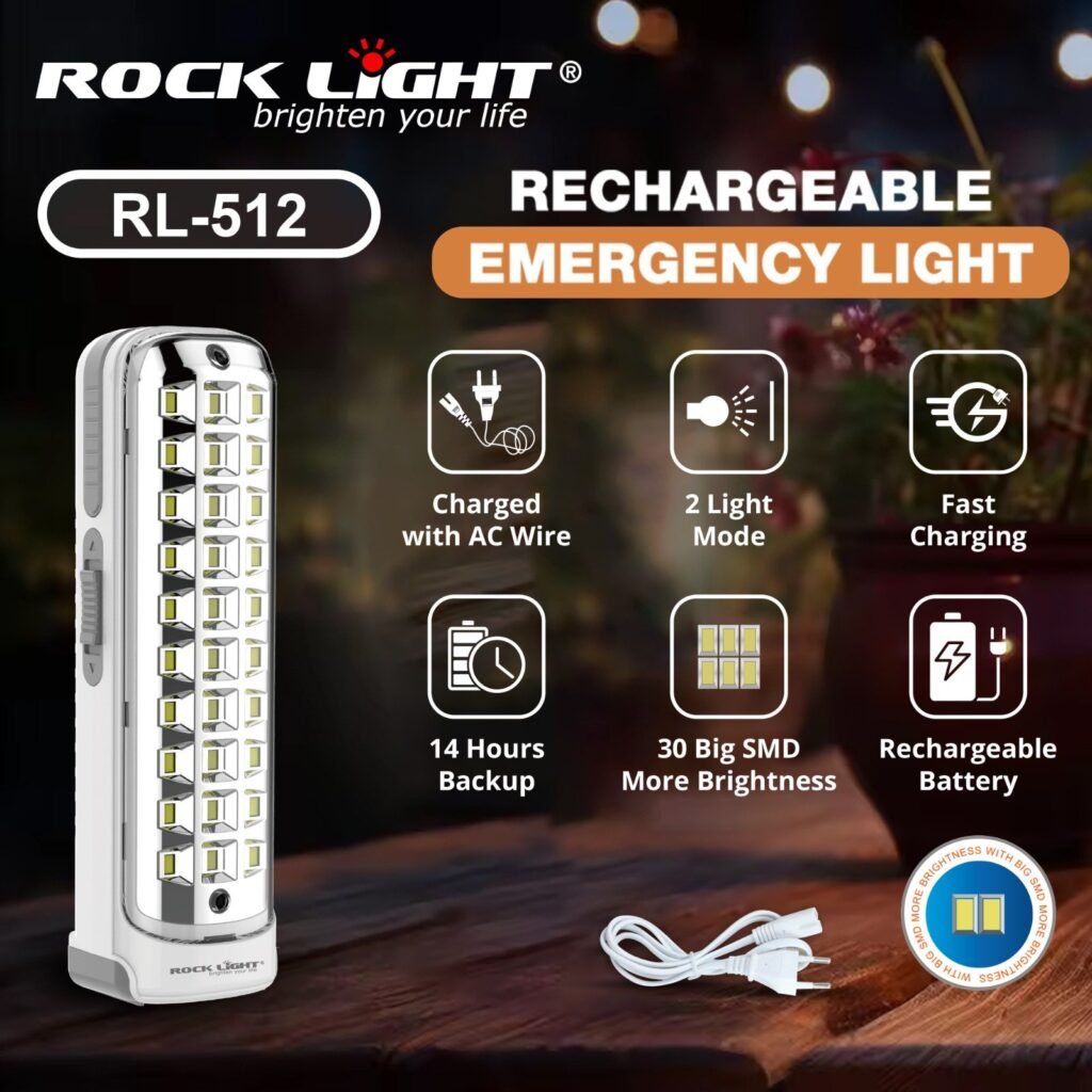 Emergency Light - Rocklight Brighten Your Life