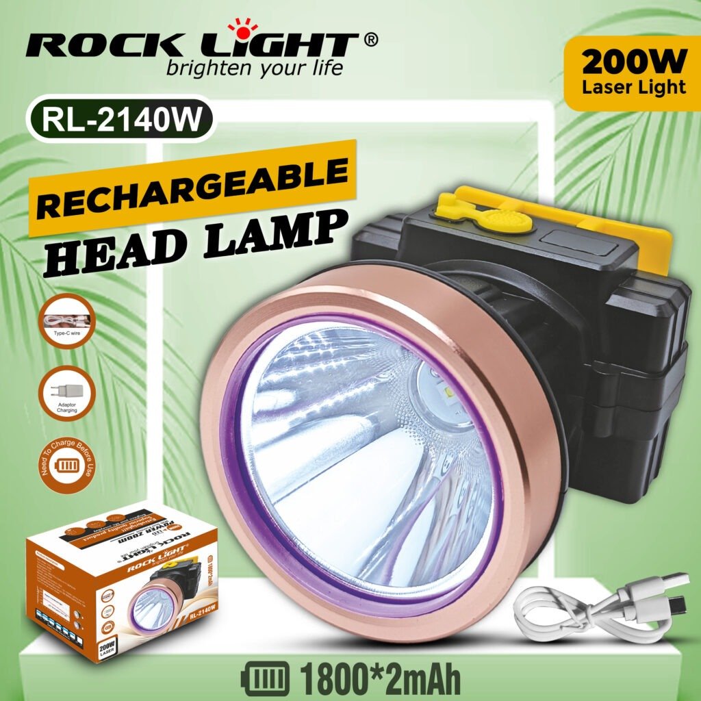 Rocklight | RL-2140W | Rocklight Premium Headlamp