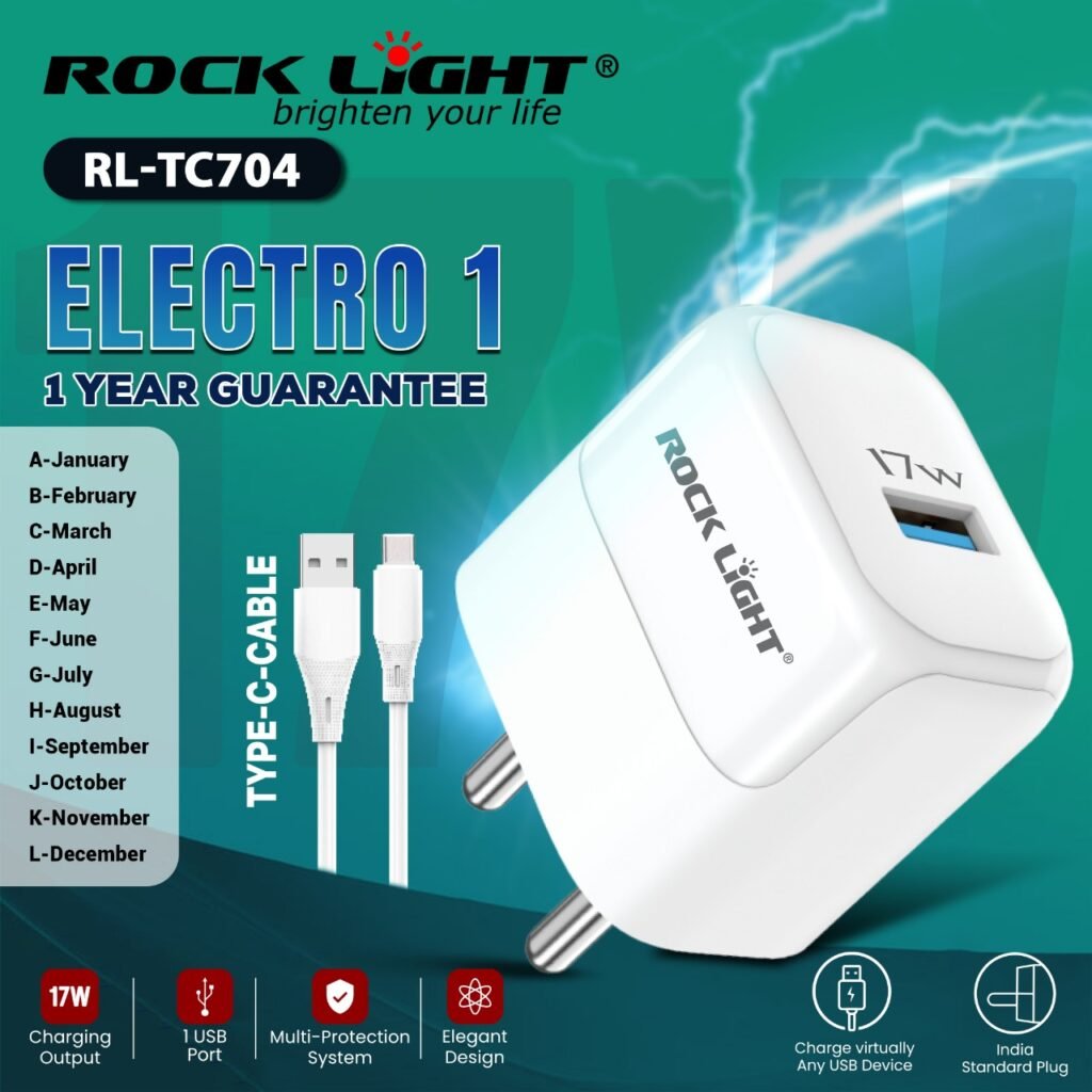 Smart Charger with Auto Cut-Off & Fast Output