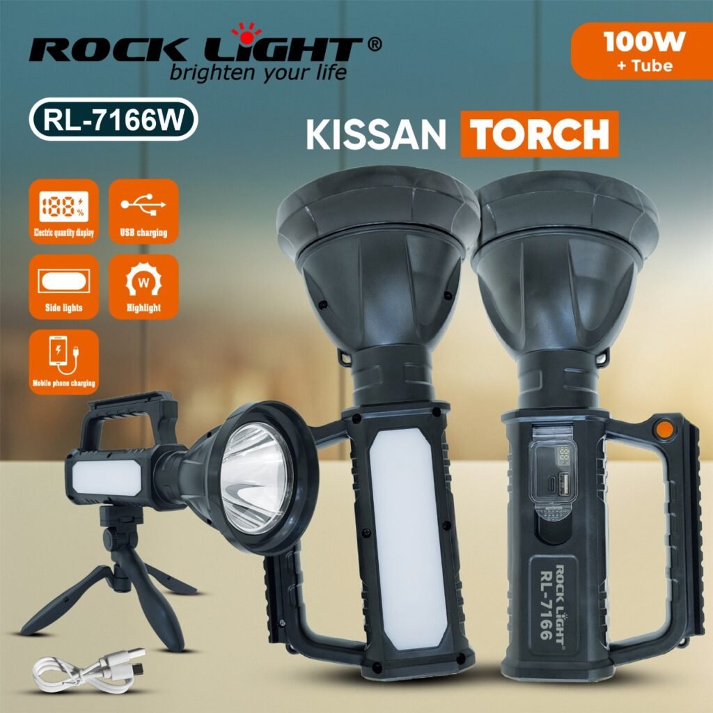 Rocklight Torch for Rural Security Guards and Farmers