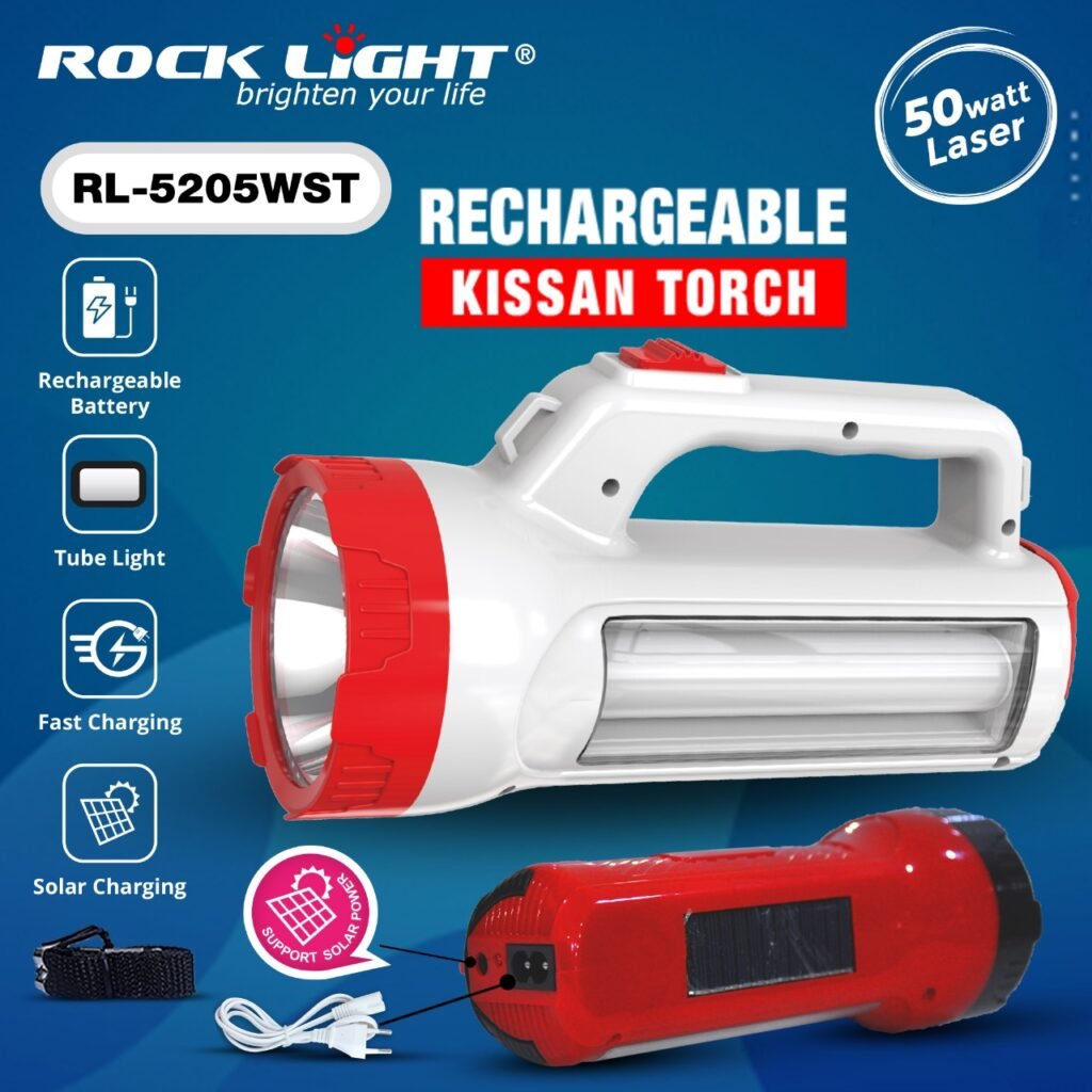 Rocklight Torch for Rural Security Guards and Farmers