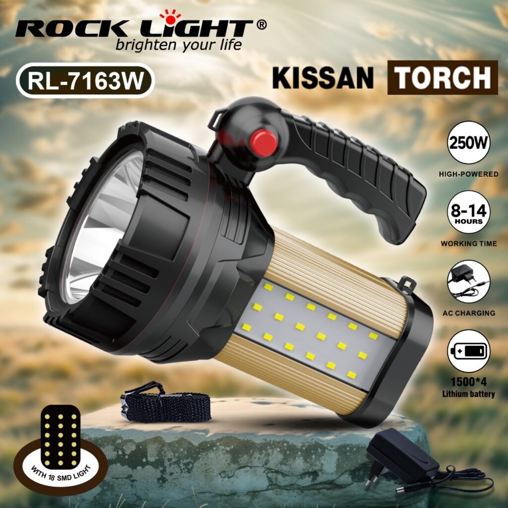 Rocklight Kissan Torch for Agricultural Use in India