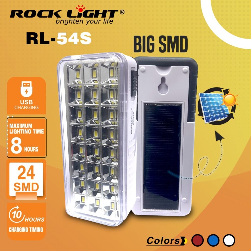 Durable Emergency Light with Long Battery Backup