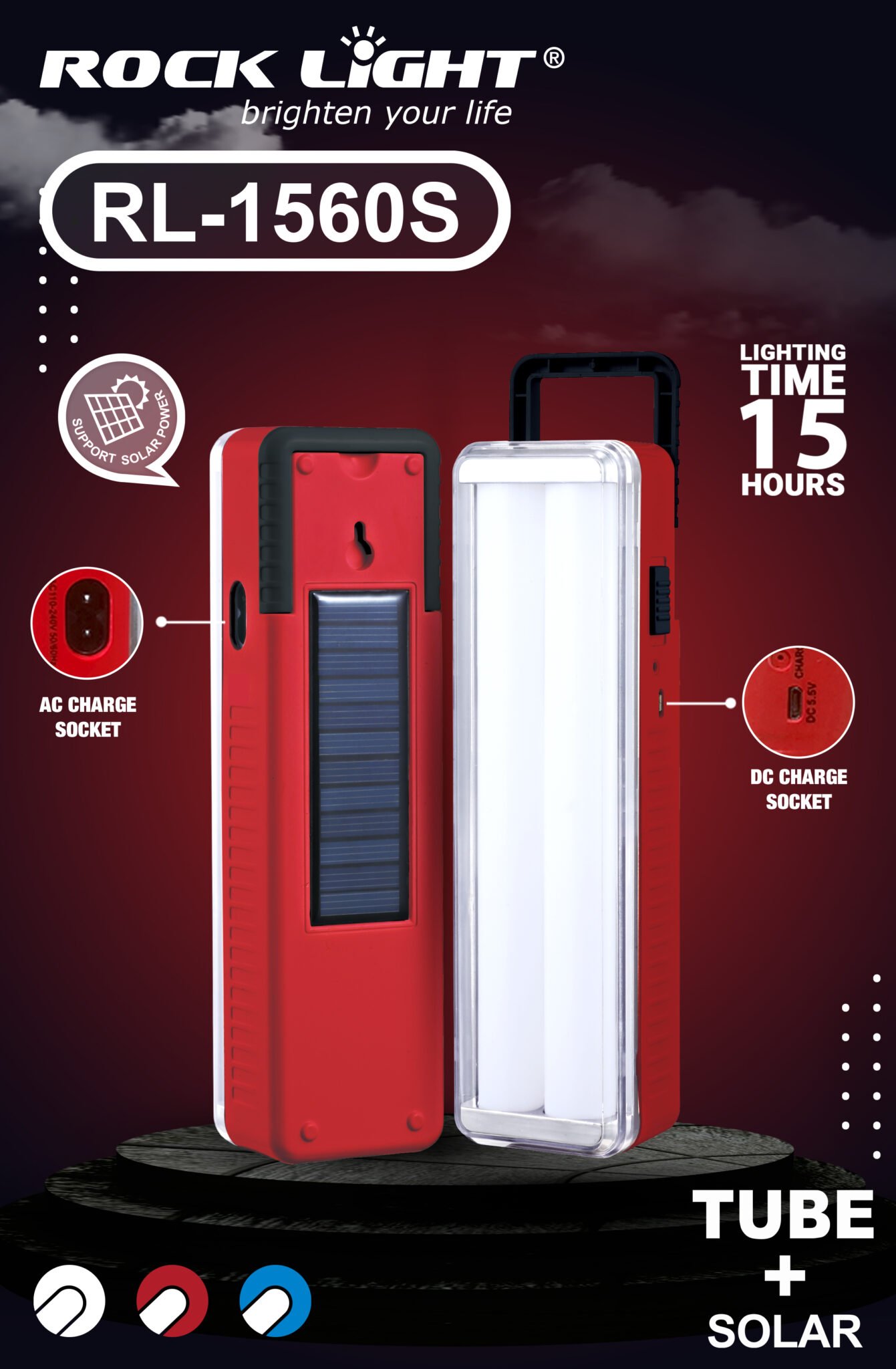 RL-1560S – Compact Emergency light for room lighting and emergency ...